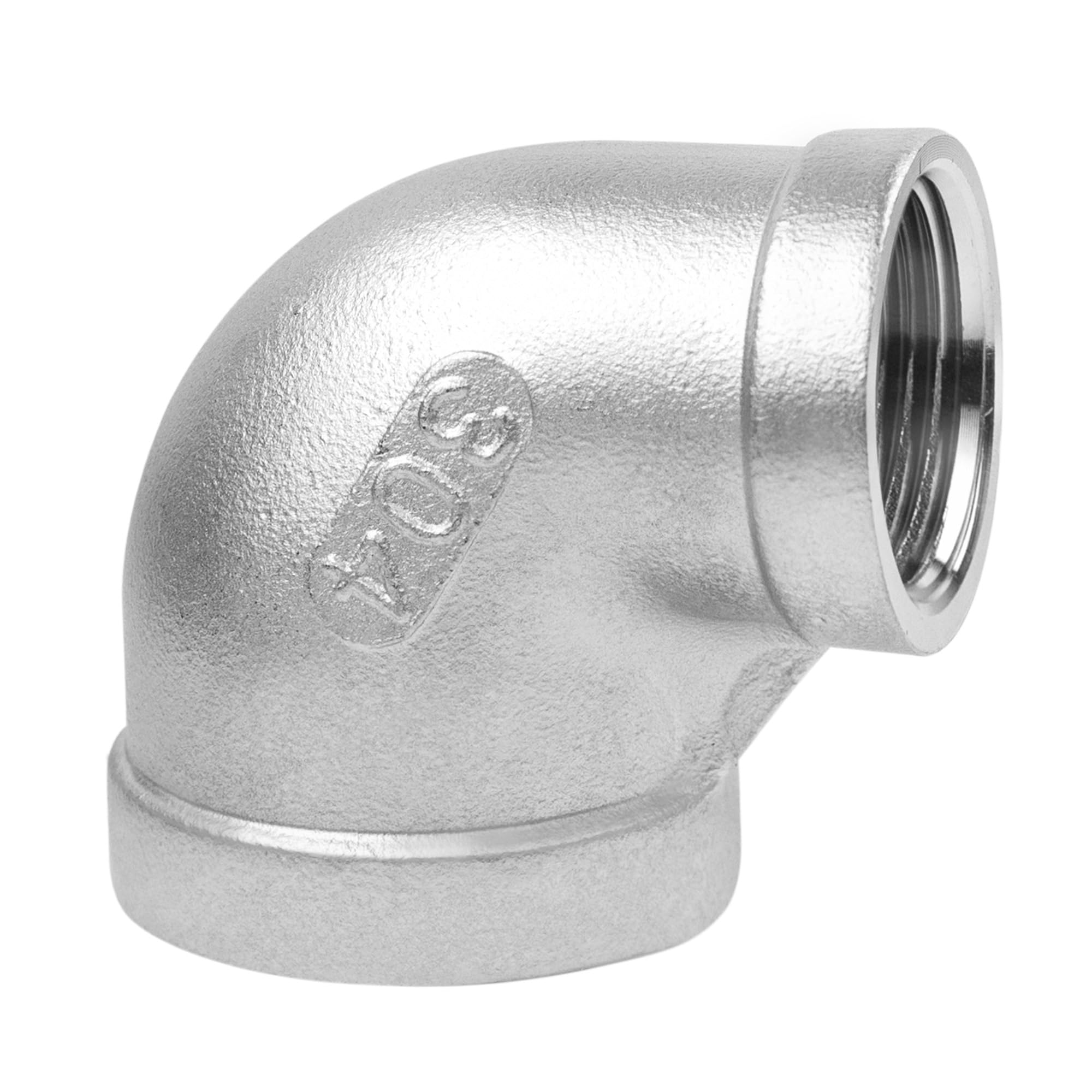 Snapklik.com : Stainless Steel 304 Cast Pipe Fitting Reducing 90 Degree ...