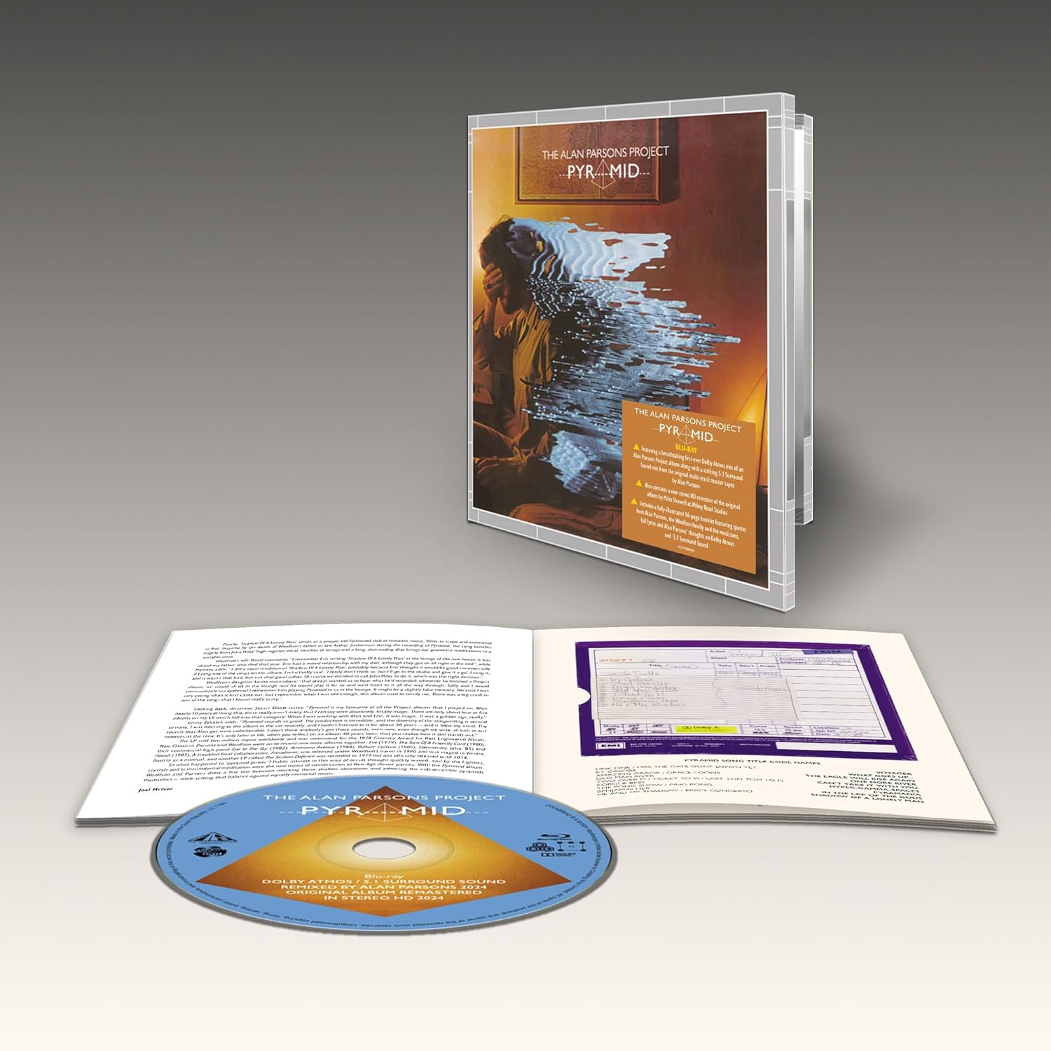 Amazon.com: Pyramid (Immersive Audio Blu-ray) : The Alan Parsons ...