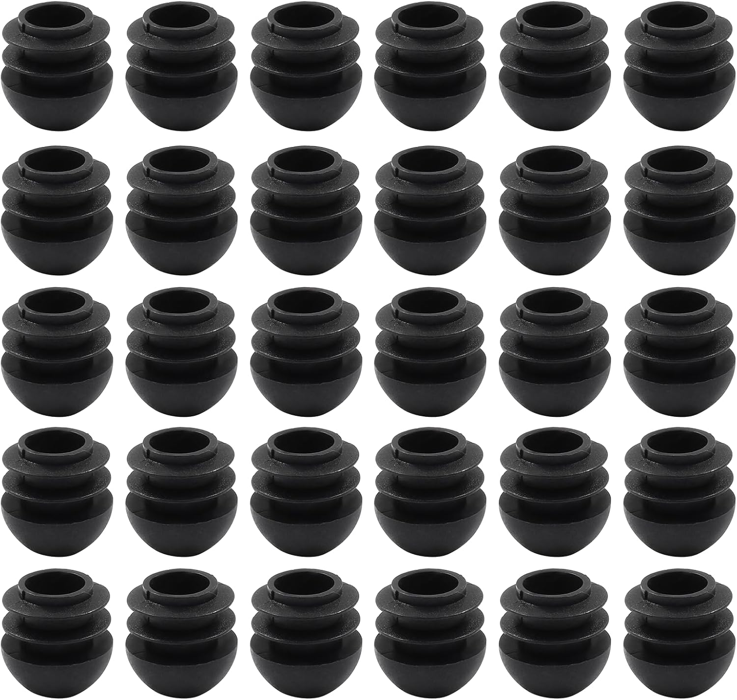 Litoexpe 3/4 Inch Round Plastic Plug, 30 Pieces Tubing Post End Caps ...