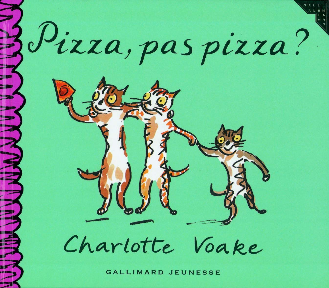 Amazon.com: Pizza, pas pizza ? (Albums Gallimard Jeunesse) (French ...