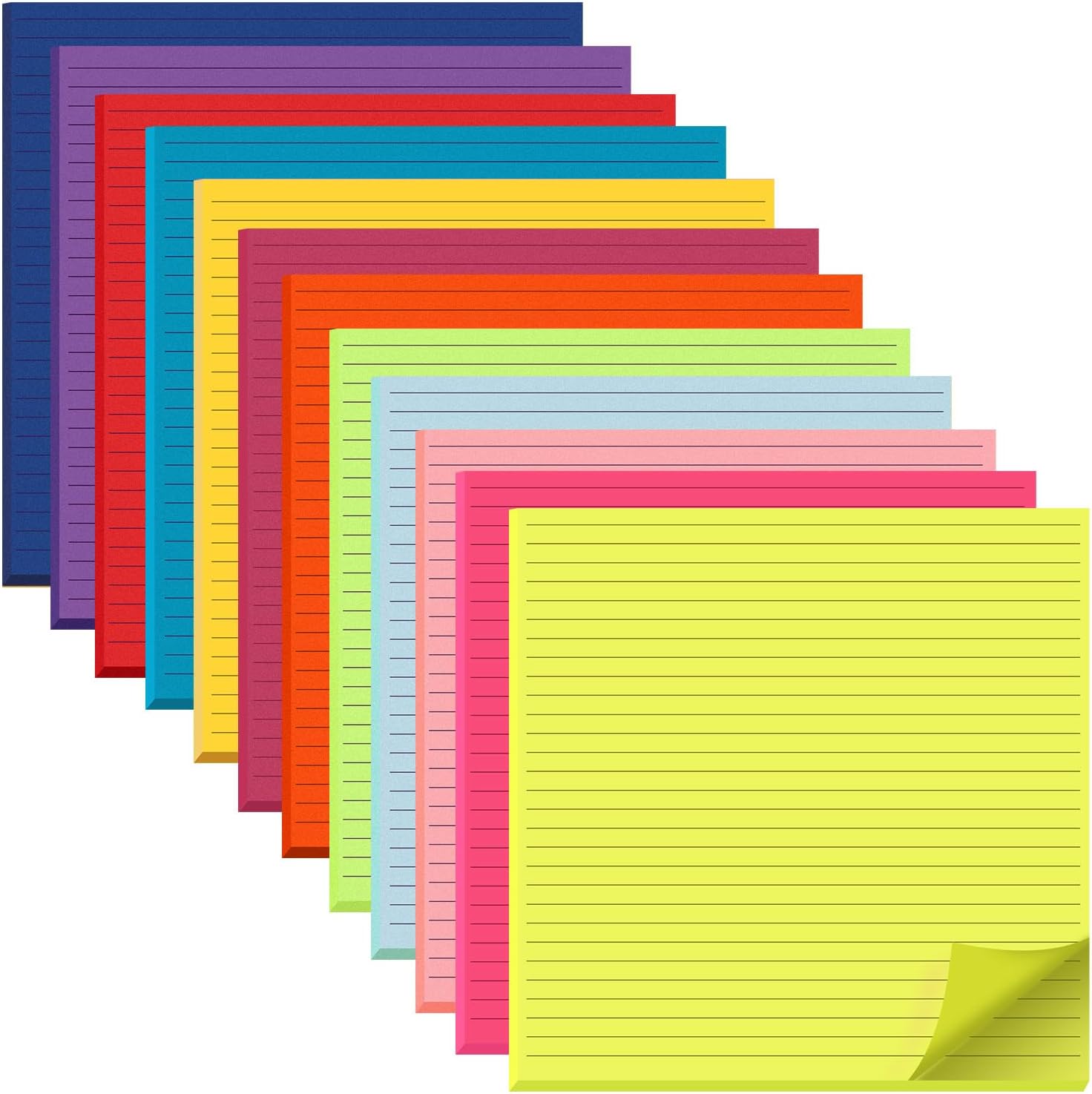 Amazon.com : 2 Pad Big Sticky Notes 11 x 11 in Jumbo Sticky Notes Memo ...