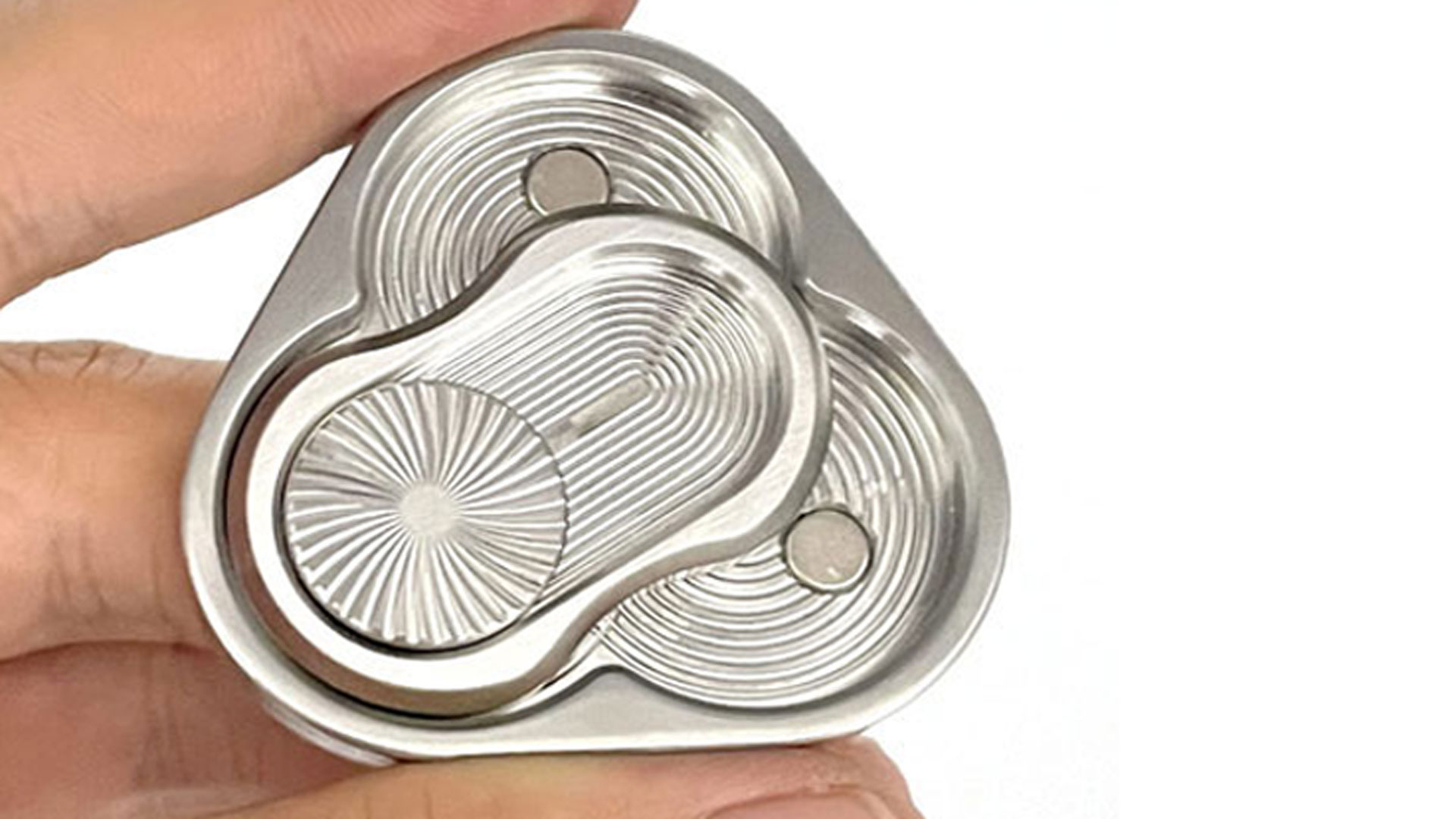 Watch Rotary Push Slider Metal Fidget Toys Adult Stress Relief Toy on ...