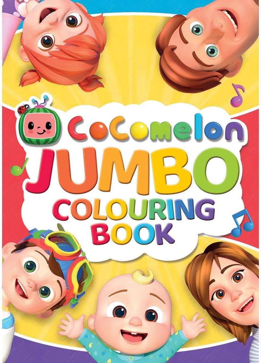 CoComelon Jumbo Colouring Book : Amazon.ca: Toys & Games