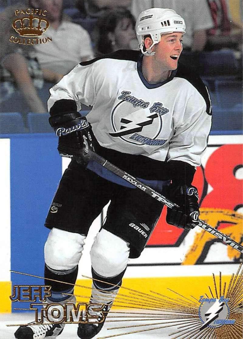 Amazon.com: 1997-98 Pacific Hockey #342 Jeff Toms RC Rookie Card Tampa ...