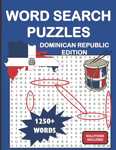Word Search Puzzles: Dominican Republic Edition: Cruz, Antonio ...