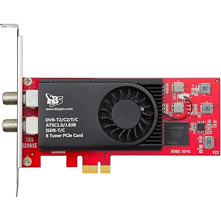 Amazon.com: TBS 6904SE DVB-S2 / S / S2X Quad Tuner PCIe Card for ...