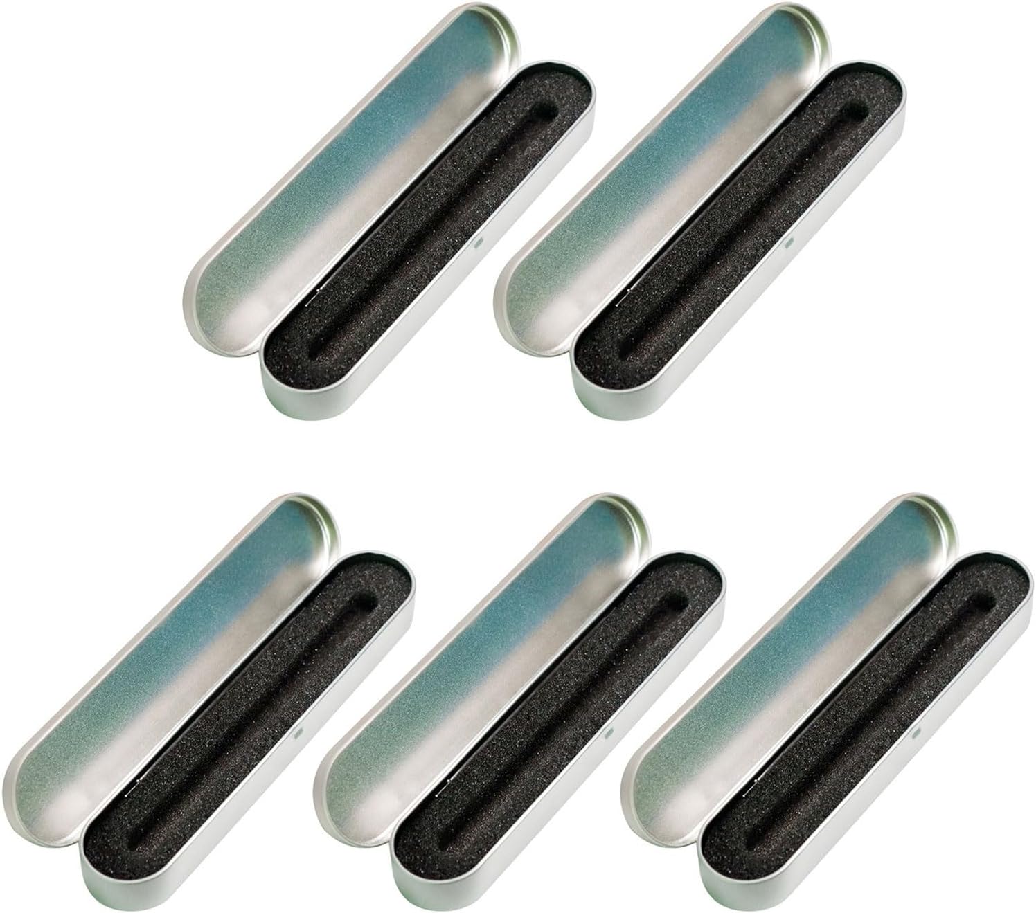 JOEBO Compact Pen Container Pen Holder Ballpoint Box With Soft Foam ...