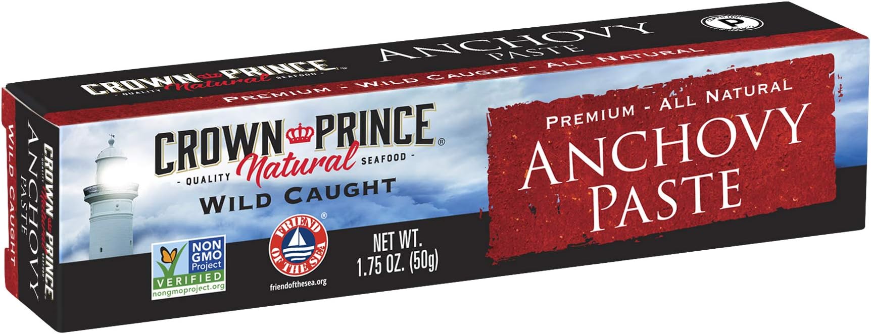 Amazon.com : Crown Prince Natural Anchovy Paste, 1.75-Ounce Tubes (Pack ...