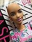 Amazon.com: Barbie Fashionistas Doll #150 with No-Hair Look Wearing ...