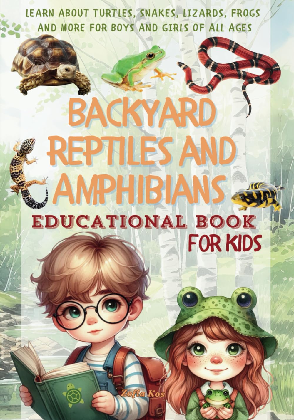 Backyard Reptiles and Amphibians | Educational Book for Kids: Learn ...