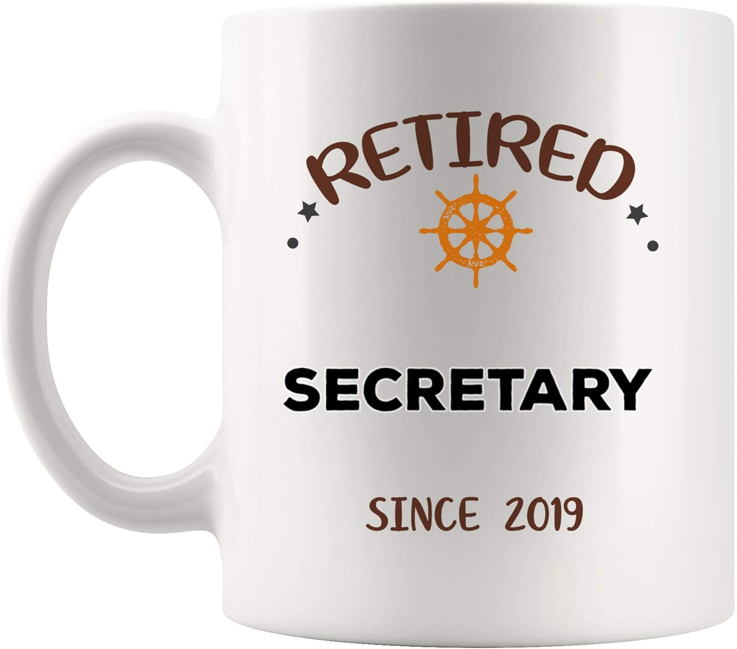 Amazon.com: Retired Since 2019 Secretary Mug Best Cup Mugs Gift ...