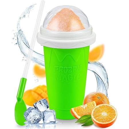 Amazon.com: Slushie Maker Cup, TIK TOK Magic Quick Smoothie Cup ...