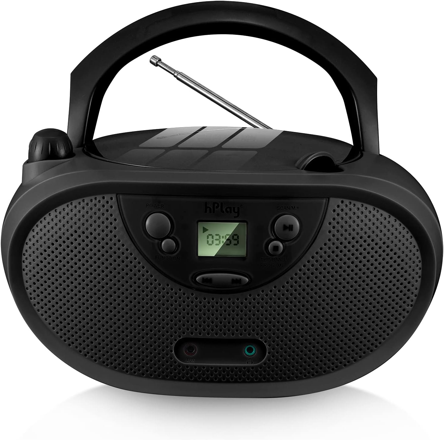 Amazon.com: iLive Boombox Bluetooth Speaker with CD Player and FM Radio ...