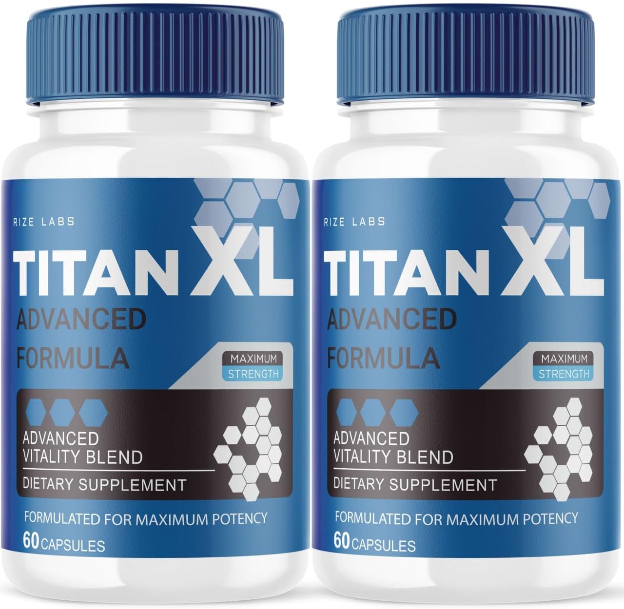 Amazon.com: rize labs - Titan XL Pills for Men, 1200 MG Supplement, All ...