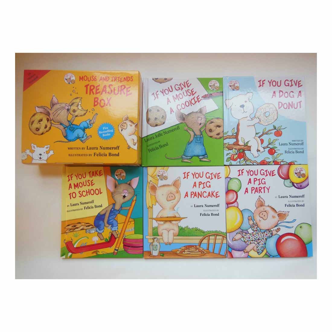 Mouse and Friends Treasure Box: Laura Numeroff: 9780061349584: Amazon ...