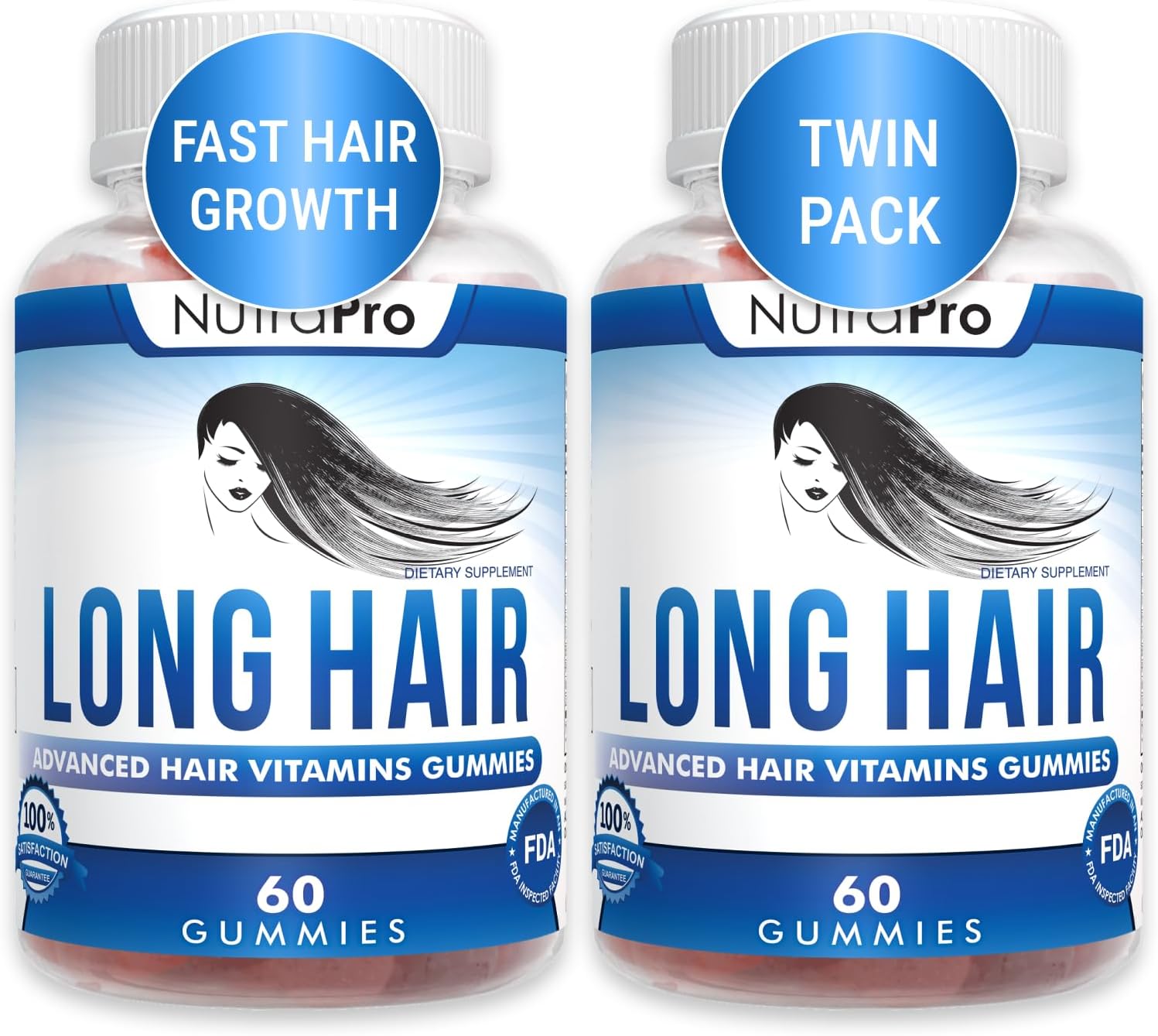 Amazon.com: NutraPro Long Hair Gummies – Anti-Hair Loss Supplement for ...