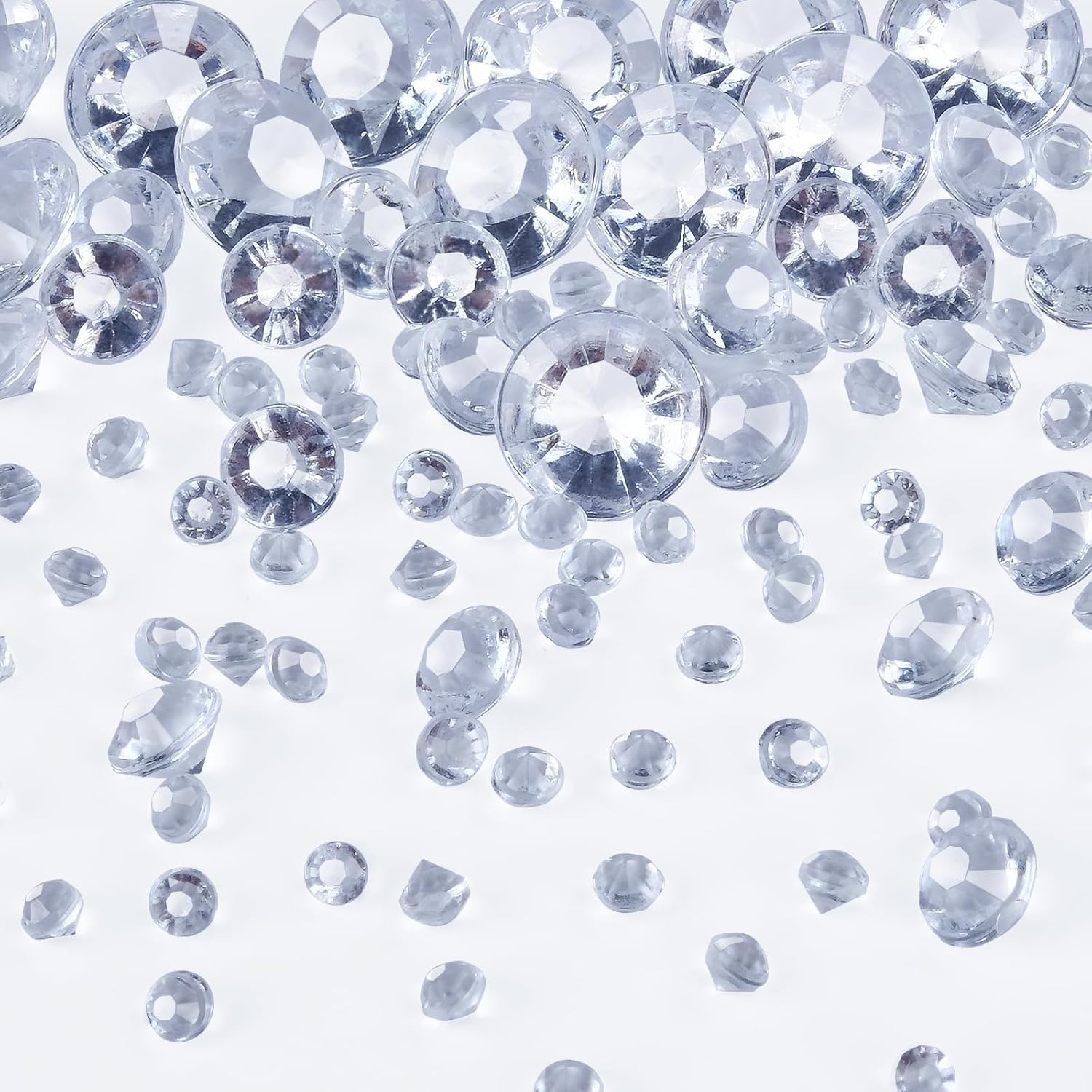 Amazon.com: Babenest Acrylic Diamond Fake Gems Vase Filler, 5800pcs 3 ...