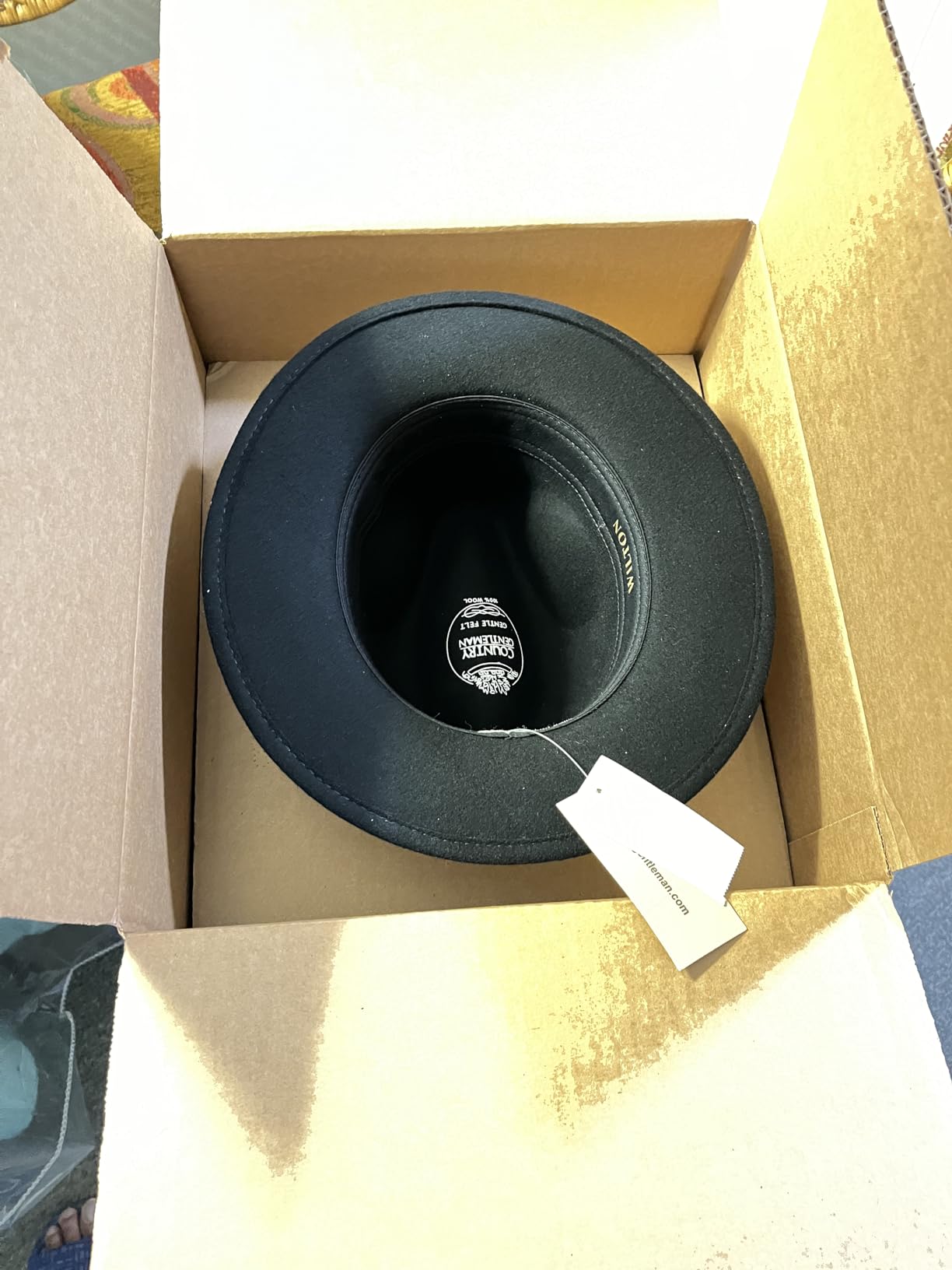 Country Gentleman Wilton Fedora - Camel/XL at Amazon Men’s Clothing store