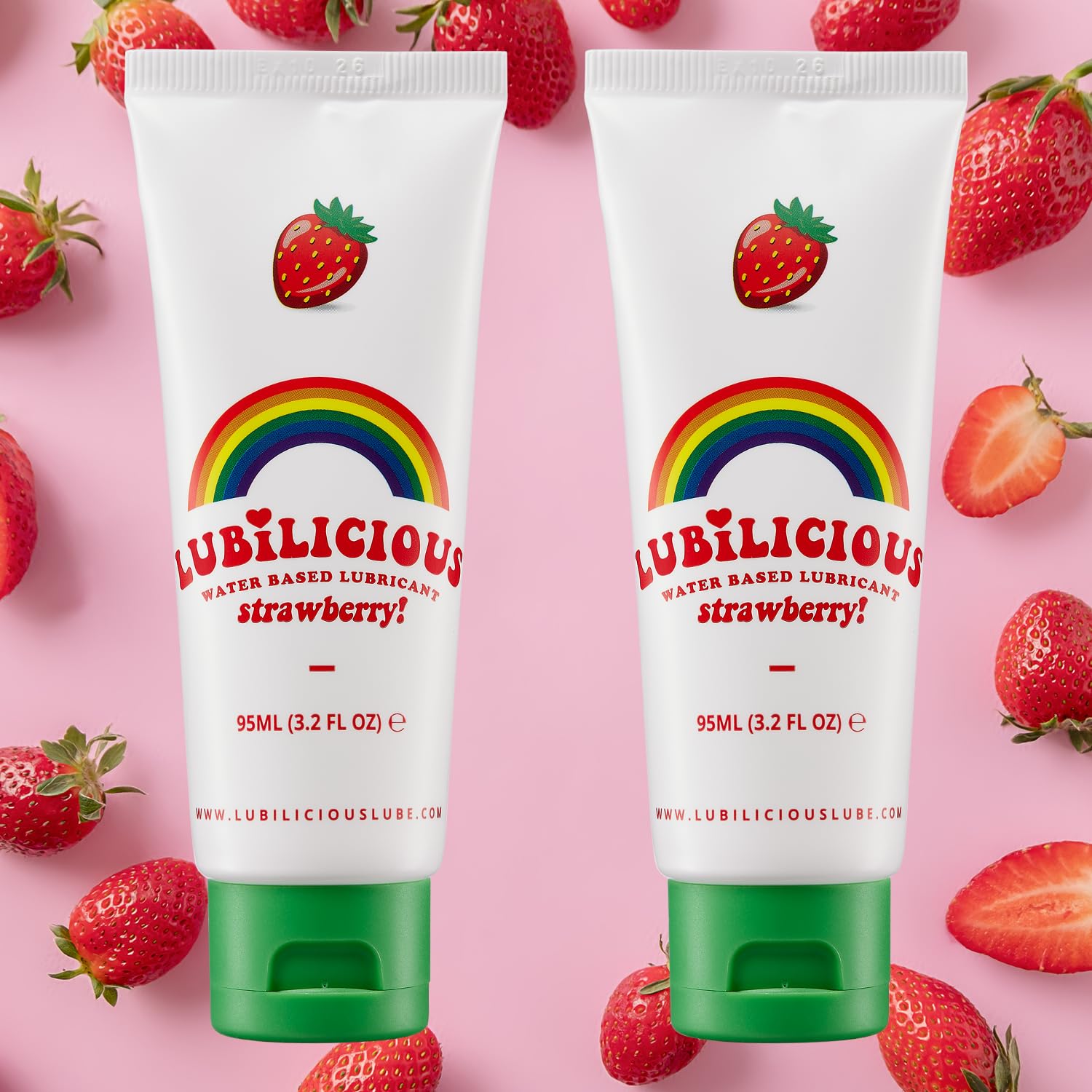 Amazon.com: Lubilicious Strawberry Lube 2 Pack - Silky Smooth ...