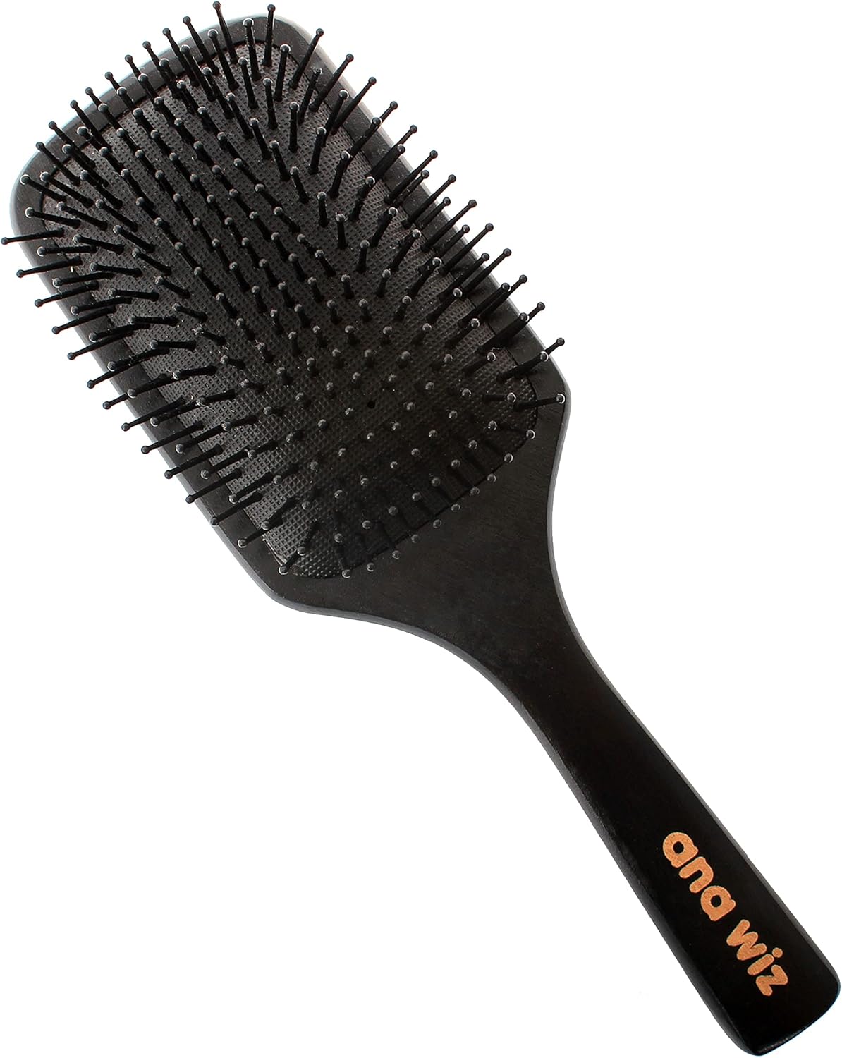 Grande brosse à cheveux en bois avec sac à brosse réutilisable ...