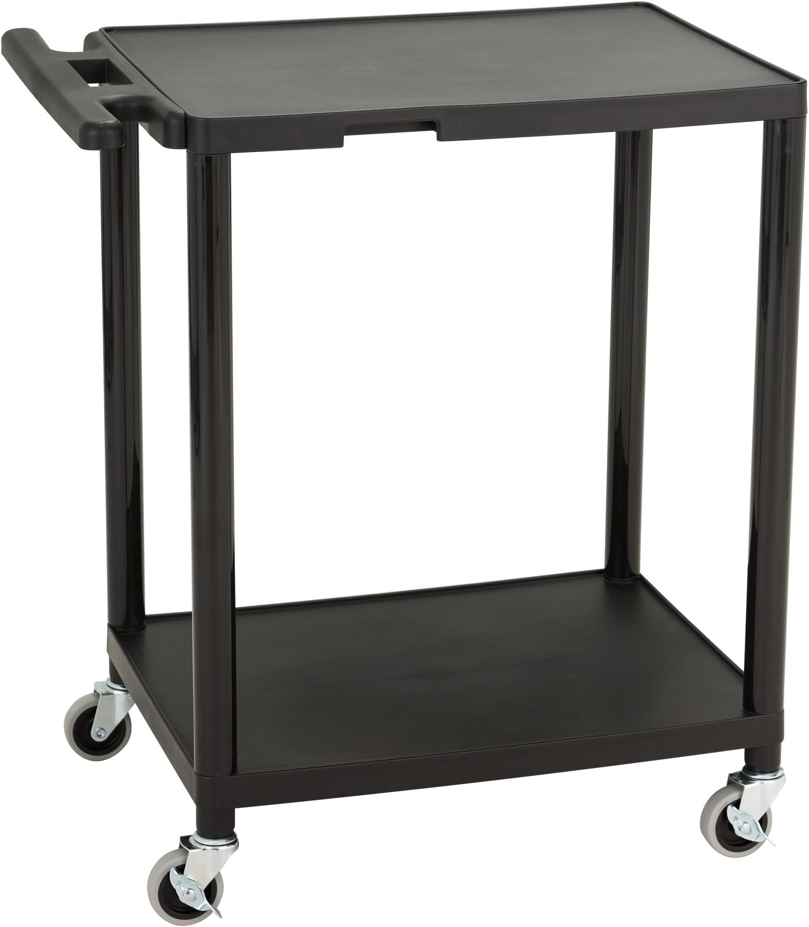 Amazon.com: 3 Shelf Metal Utility cart - Steel Construction Mobile ...