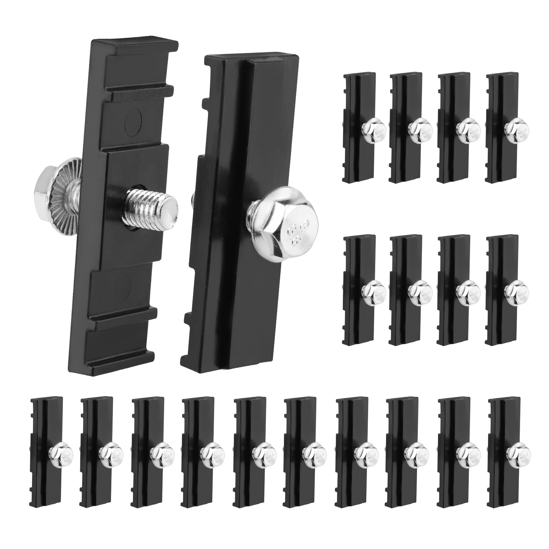 Snapklik.com : 20pcs Chain Link Fence Signs Mounts, Fastener Clips ...
