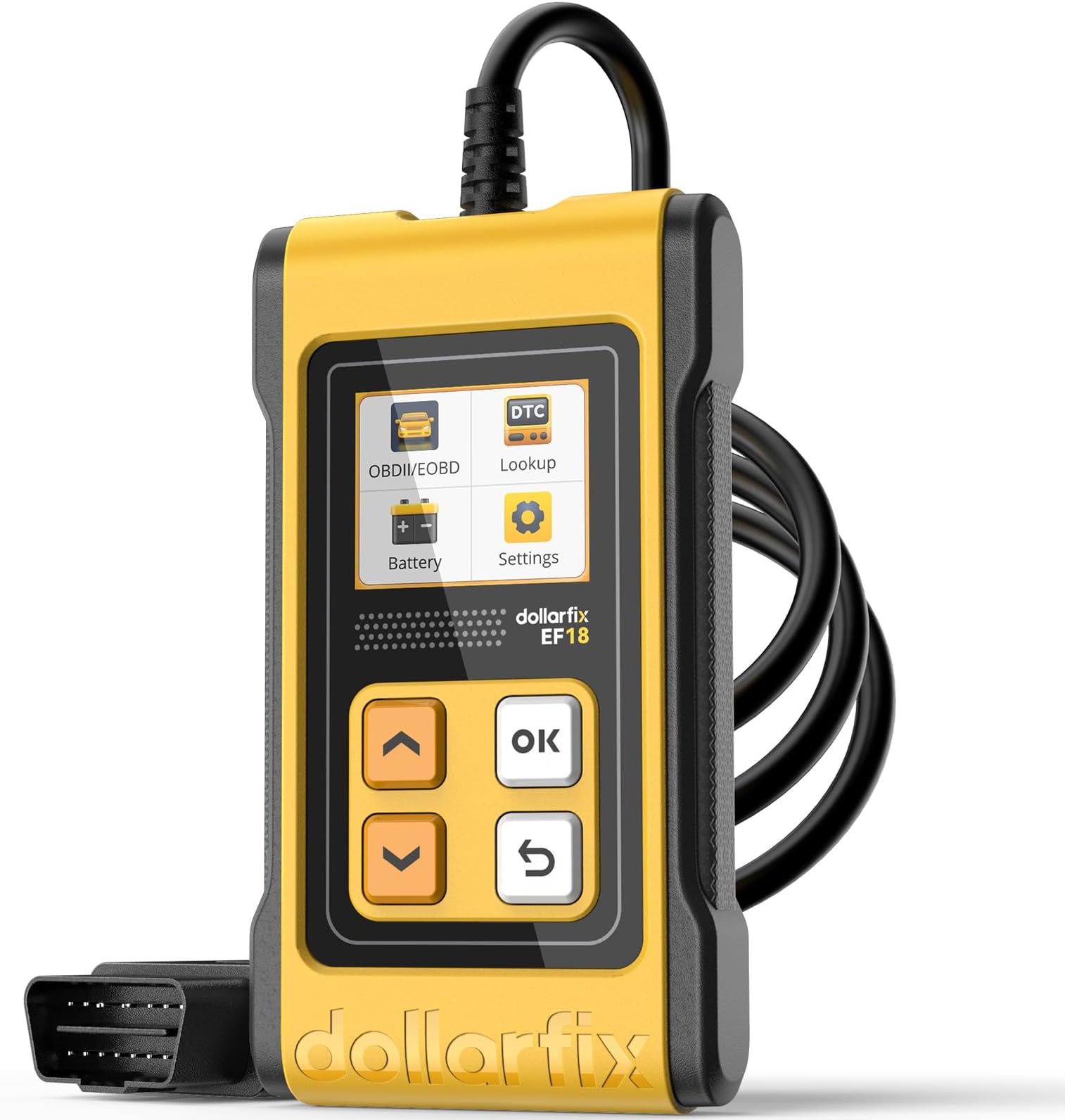 Amazon.com: dollarfix EF18 OBD2 Scanner Professional Car Code Reader OBDII/EOBD/CAN Scan Tool ...