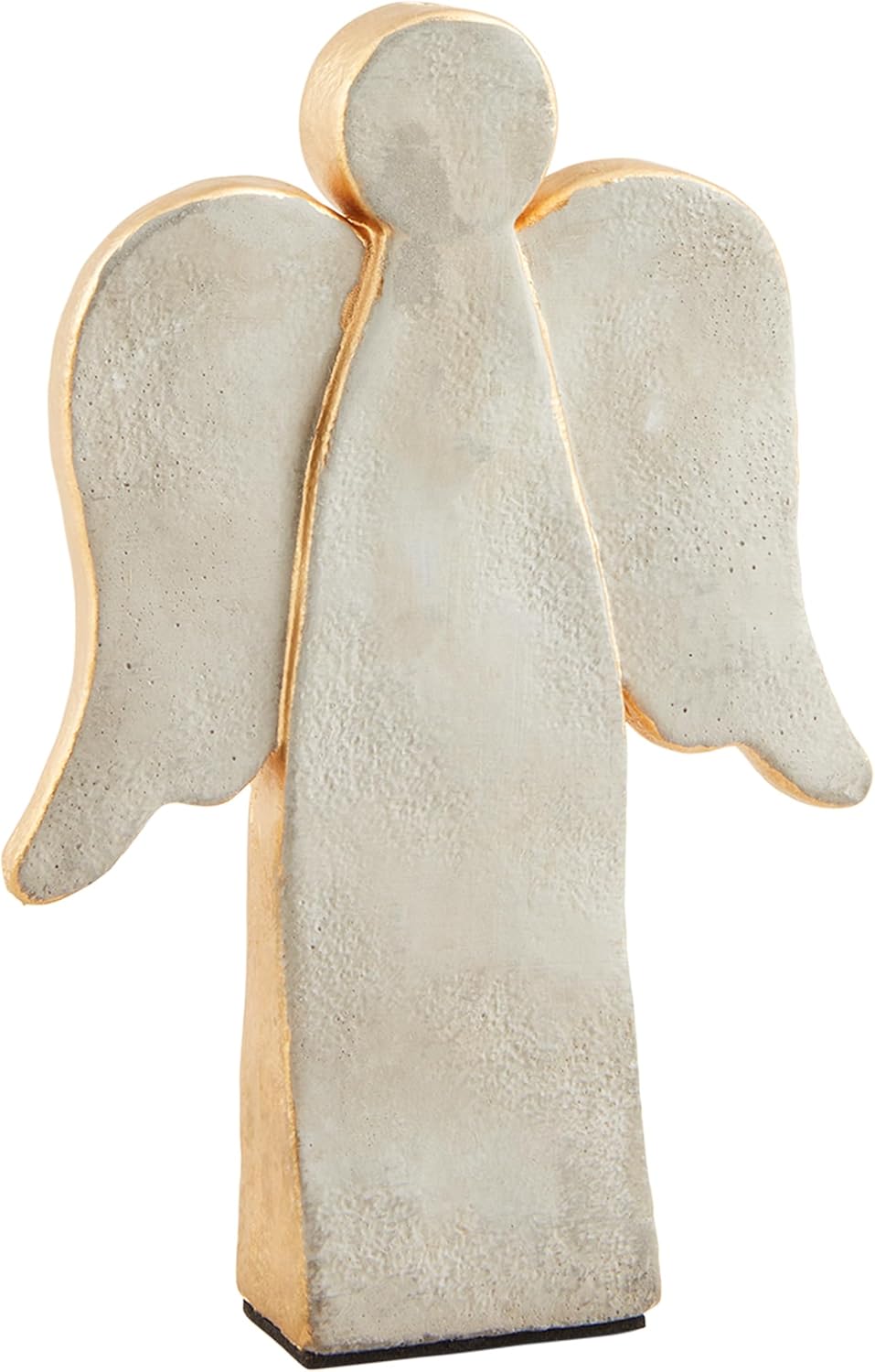 Amazon.com: Mud Pie Concrete Gold Angel Sitter, Small, 6 3/4" x 4 3/4 ...