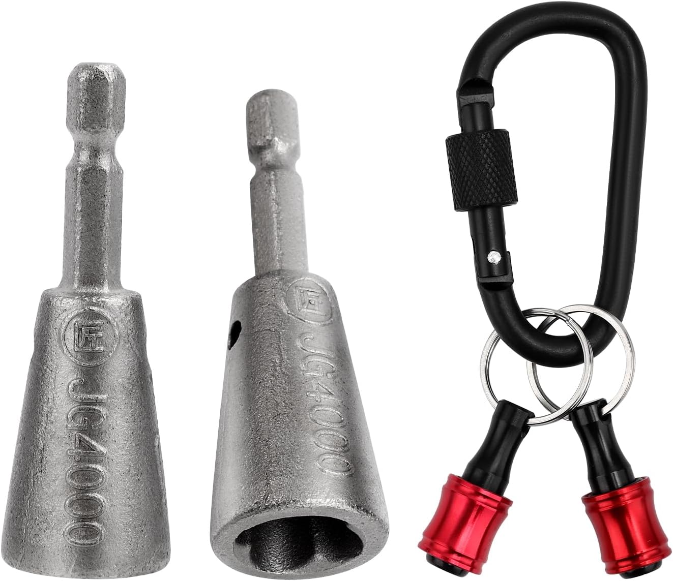 2pcs Wire Twister Kit for Drill, 1/4" Wire Twister Tool with 2 Portable ...