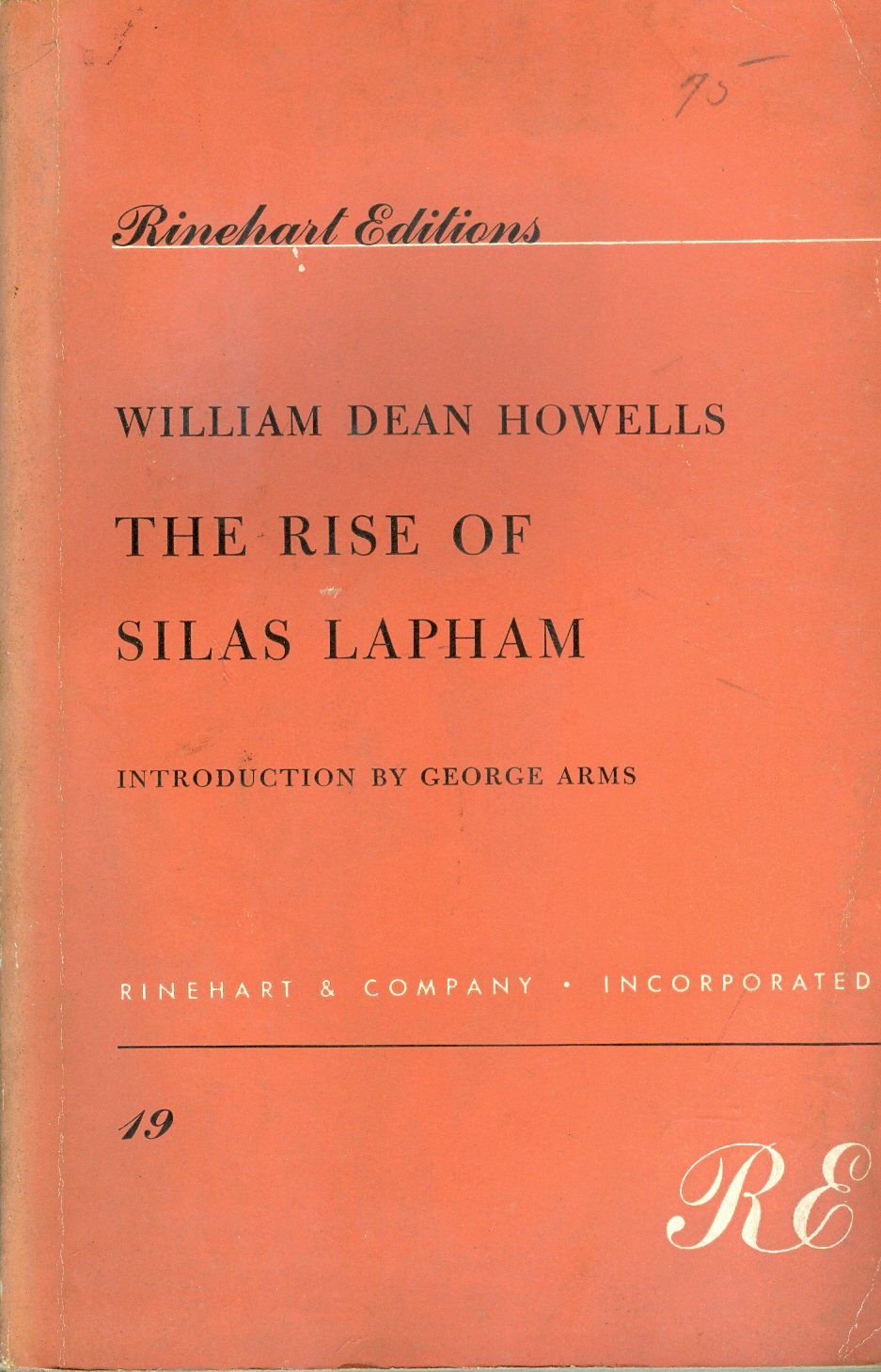 The Rise of Silas Lapham: Howells, William Dean: Amazon.com: Books