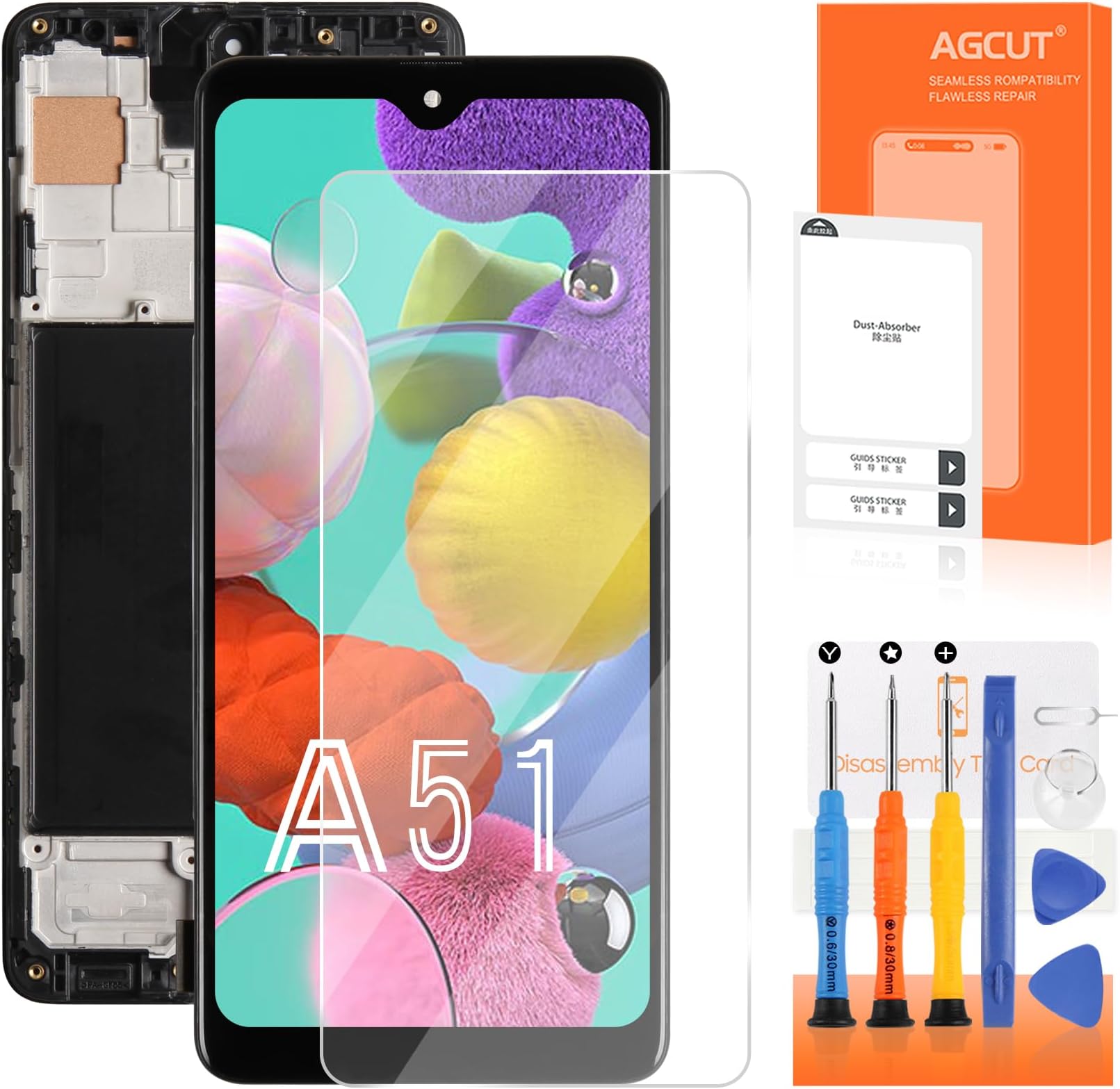 Amazon.com: Original Screen Replacement for Samsung Galaxy A51 5G A516A ...