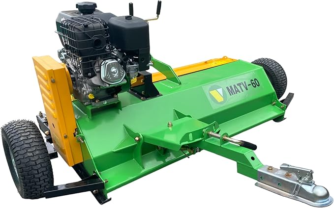 Amazon.com : Victory 48" Motorized ATV Flail Mower, Gas Powered, 2" Tow ...