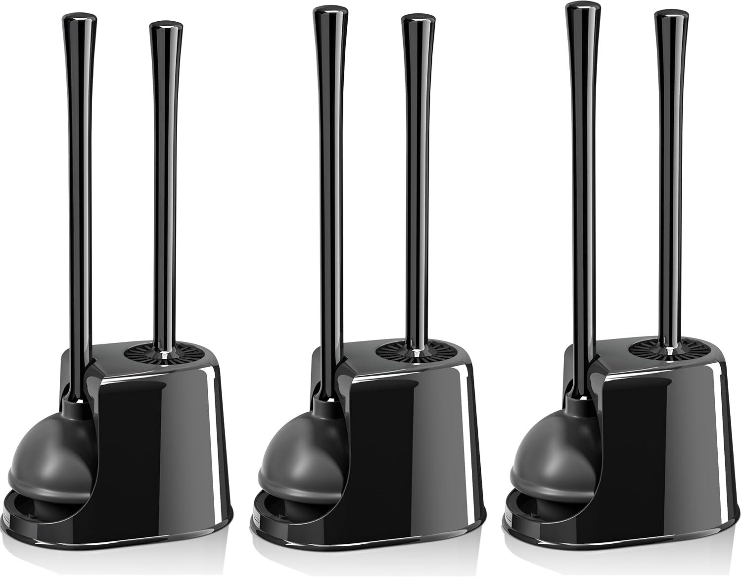 Amazon.com: Toilet Plunger and Brush Set, Toilet Brush and Plunger with ...