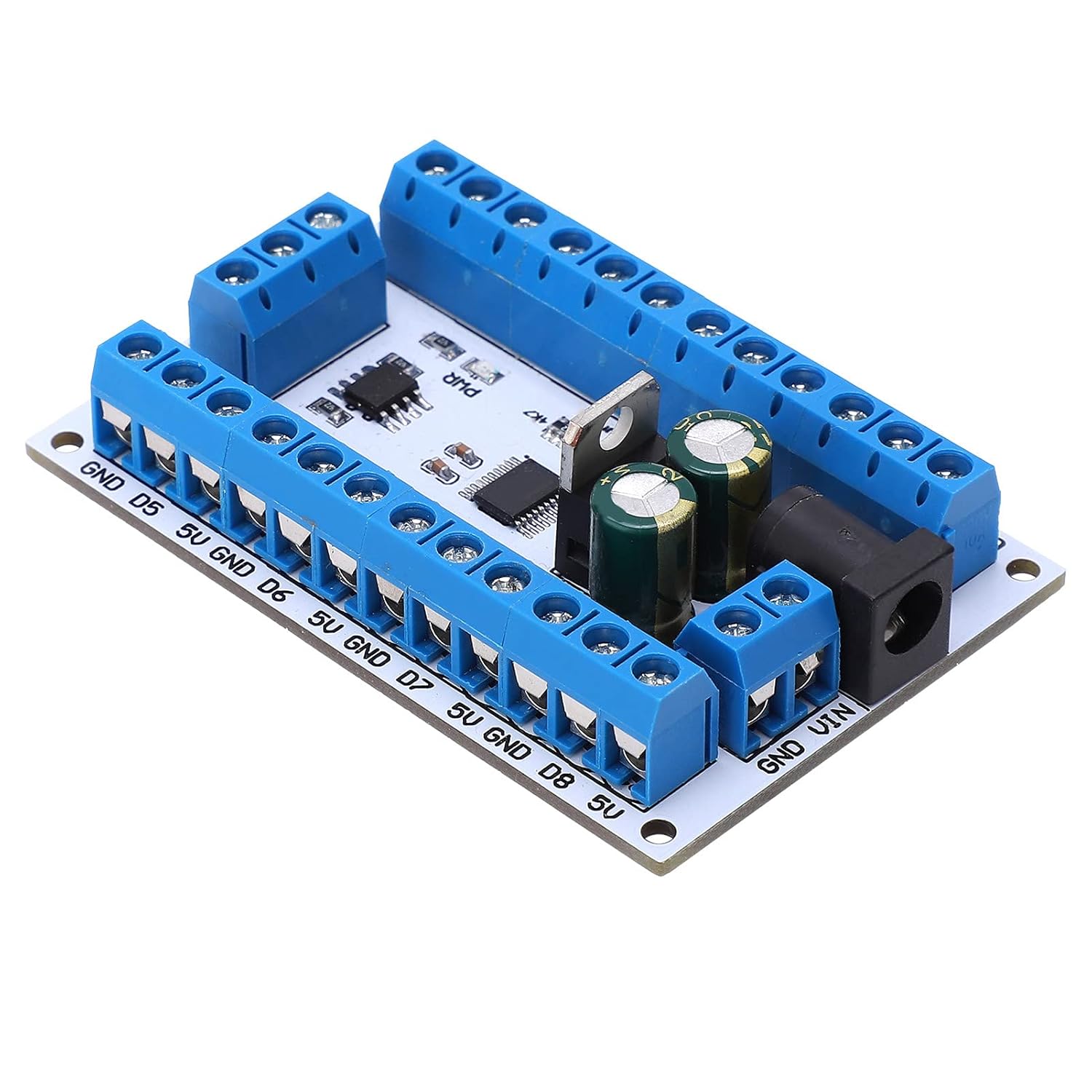 Sensor Module, DS18B20 8 Channel Sensor Module, 6-24V 8-13MA Sensor ...