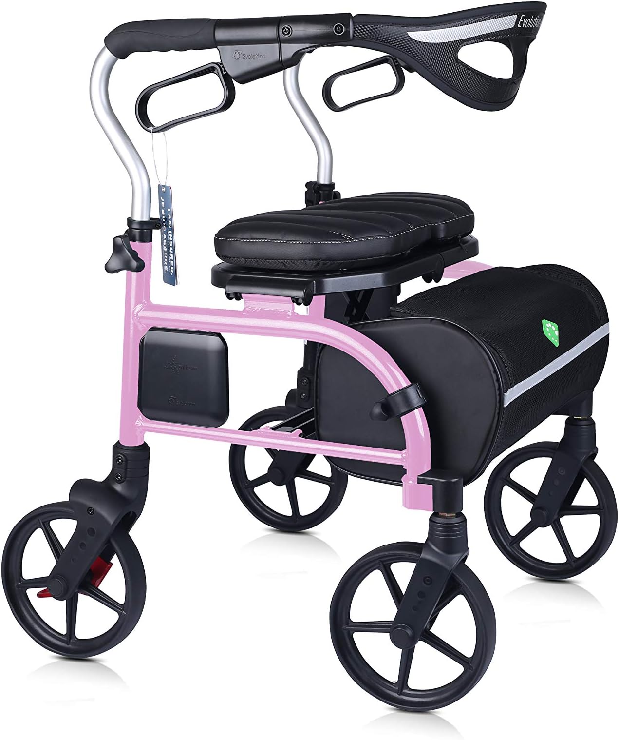 Amazon.com: Evolution Trillium Lightweight Walker Rollator with Seat ...