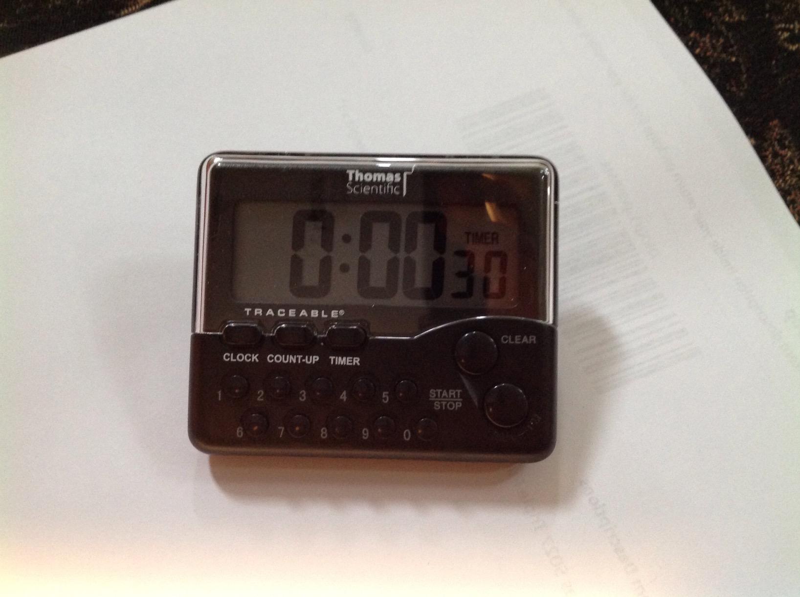 Amazon.com: Thomas 5027 Triple Purpose Timer, 0.01 Percent Accuracy, 2-1/2" Width x 3" Height x ...