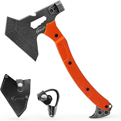 Amazon.com : RXLUY Tactical Axe with G10 Handle Camping Survival ...