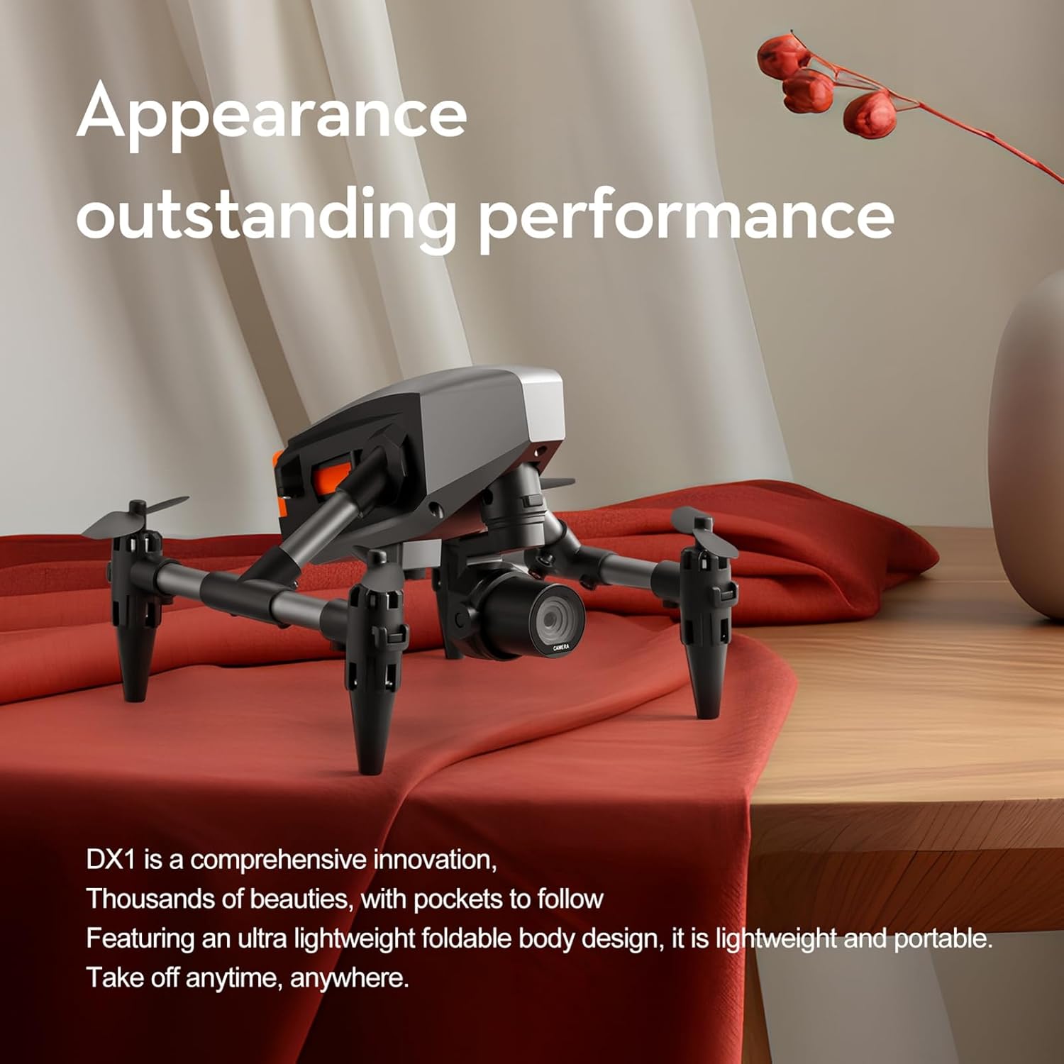Dron de control remoto con cámara dual 4k compatible con HD 4k ...