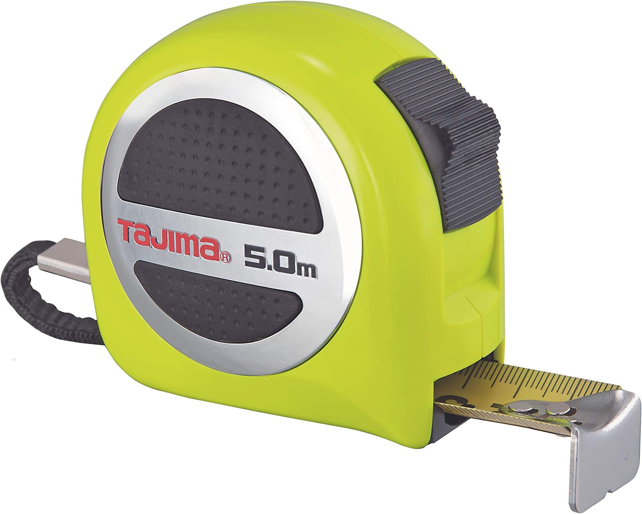 Tajima H1550MW Class 1"Hi Lock" Measuring Tape, Red, 5 m x 25 mm ...