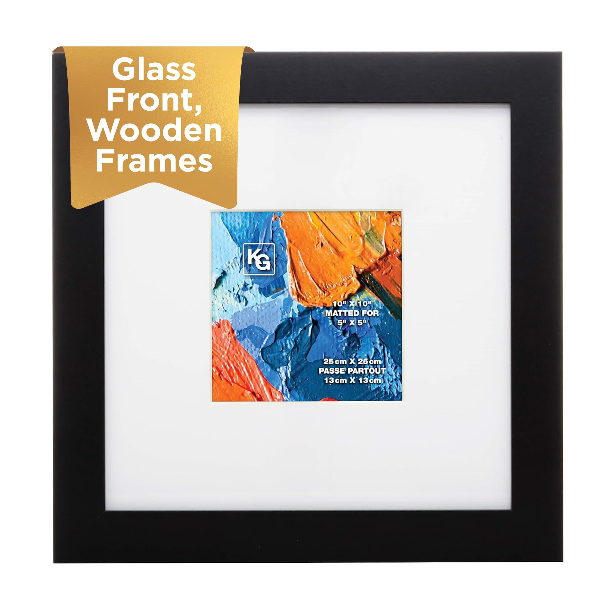 Amazon.com - Kiera Grace Matted Classic Langford Picture Frame, 10" x ...