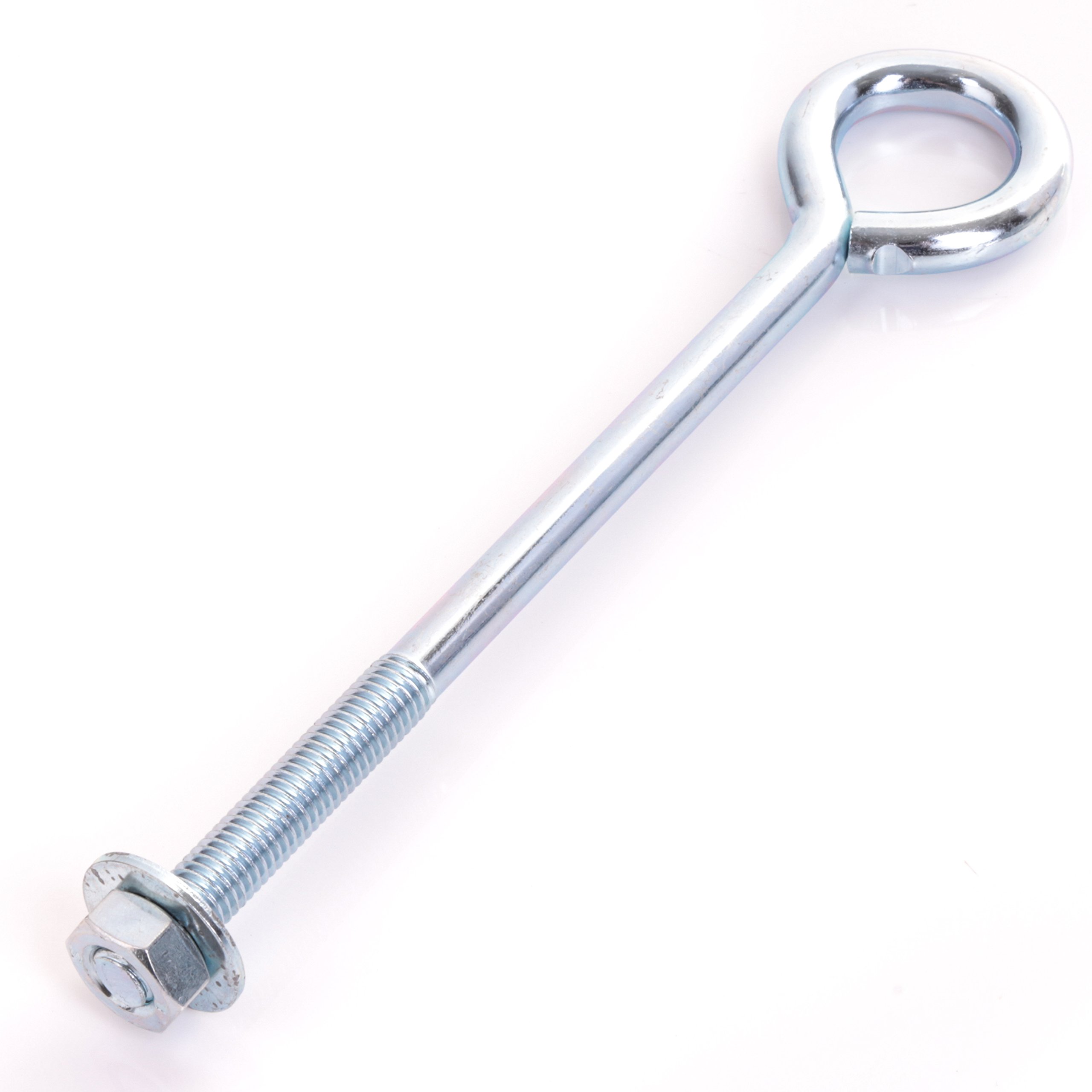 Large Marine Grade Zinc Plated Stainless Steel Eye Bolt | M10 x 200mm ...