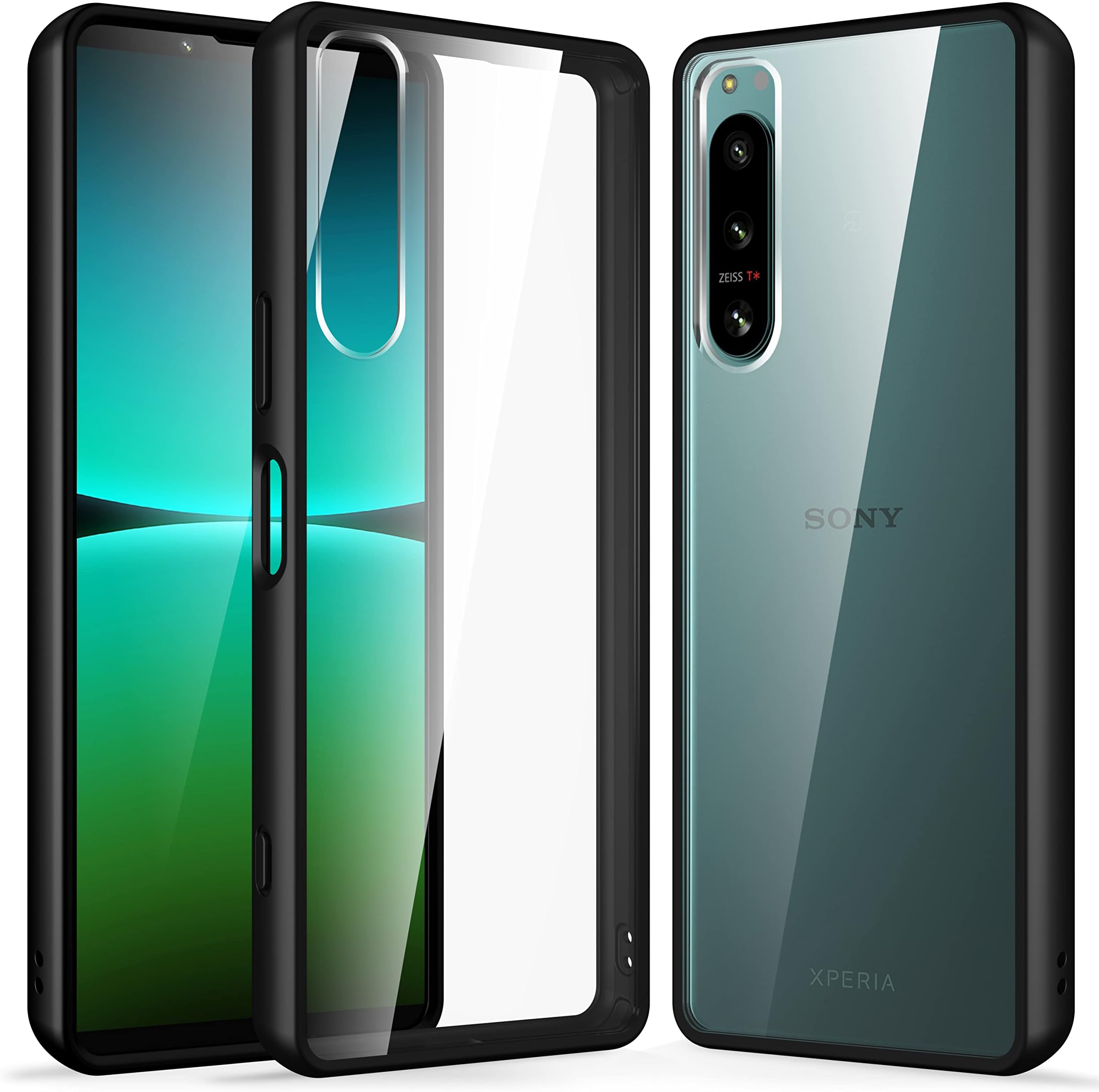 Amazon.co.jp: SONY Xperia 5 IV 用 ケース クリア [SO-54C / SOG09] 耐衝撃 米軍MIL規格取得 ...