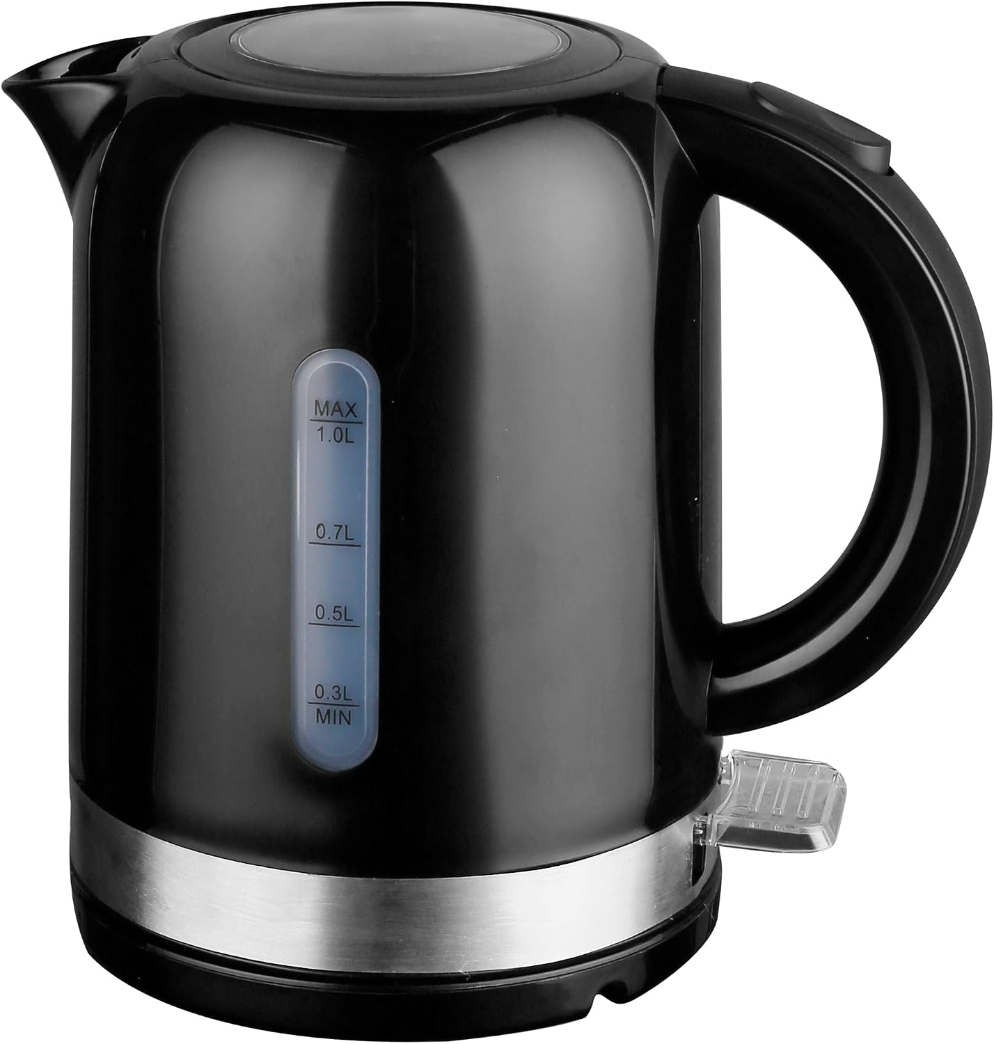 Dolphy 1L Electric Kettle – Black, High-Grade ABS Body, 1350–1500W Fast ...