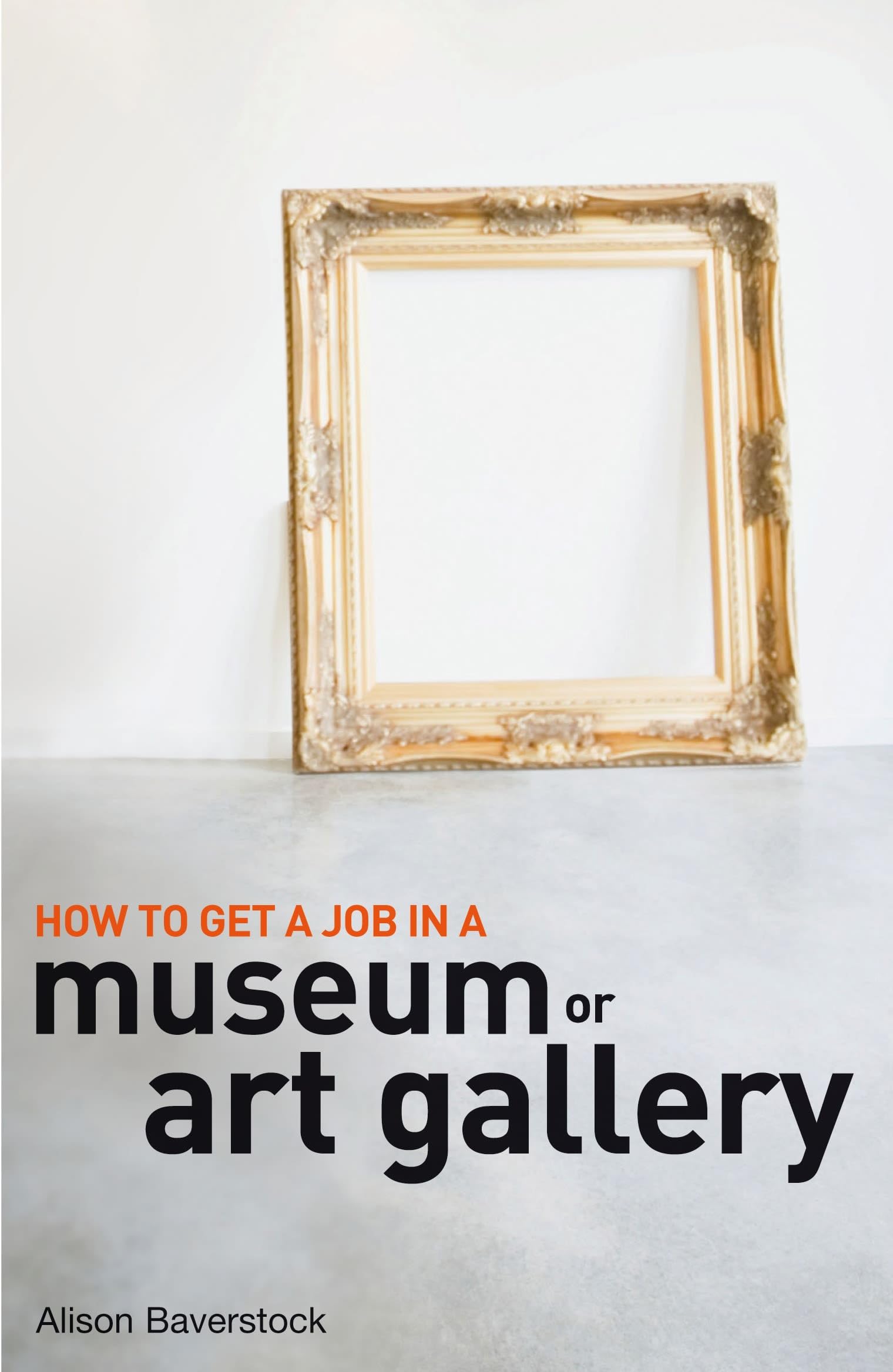 How to Get a Job in a Museum or Art Gallery: Amazon.co.uk: Baverstock ...