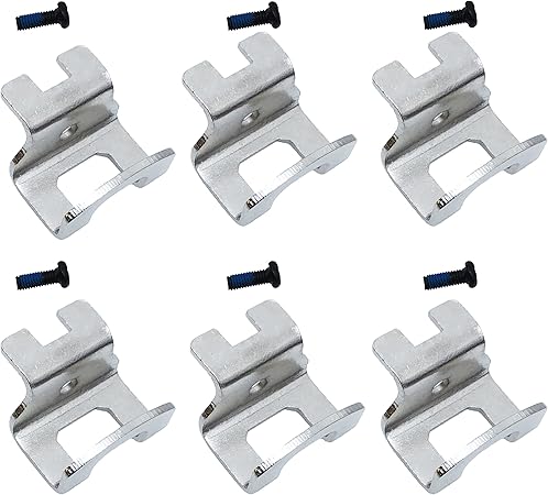 sanbaiyi 6PCS CMSTC4VT Versatrack Garage Hooks, Cordless Hang Belt Hook ...