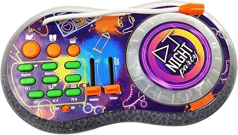 Amazon | Toysmith DJ ミキサー おもちゃ ライトショー 内蔵 ターンテーブル おもちゃ 女の子 キッズ 子供用 | 食べ物 | おもちゃ
