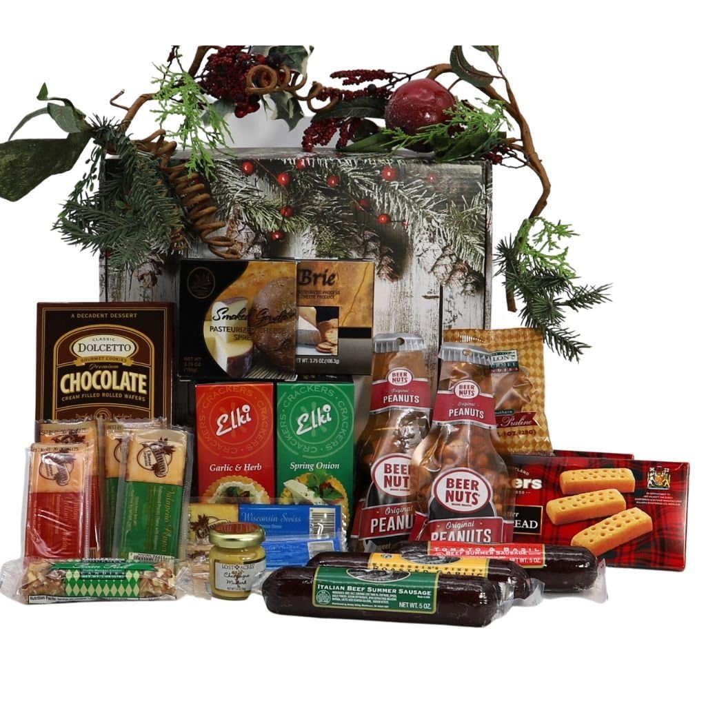 Amazon.com : Gift Basket Village Home for the Holidays Supreme - Gift ...