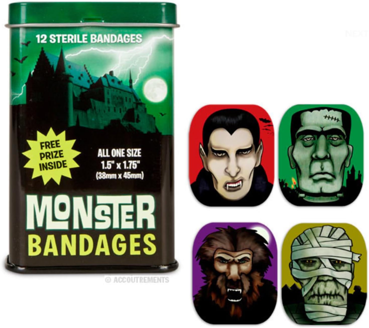 Amazon.com: Monster Bandages Novelty Gag : Health & Household
