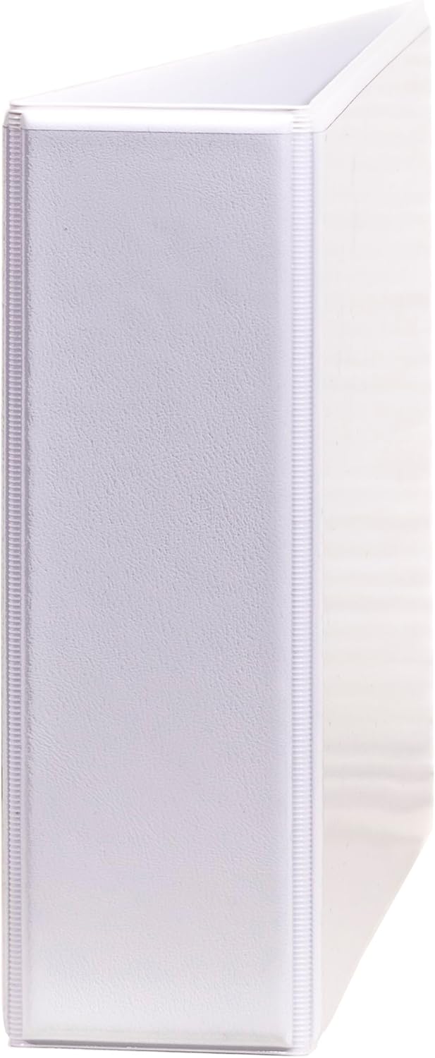 DIN A5 Ordner Querformat PVC 2 er Mechanik in weiss 55 mm Rückenbreite ...