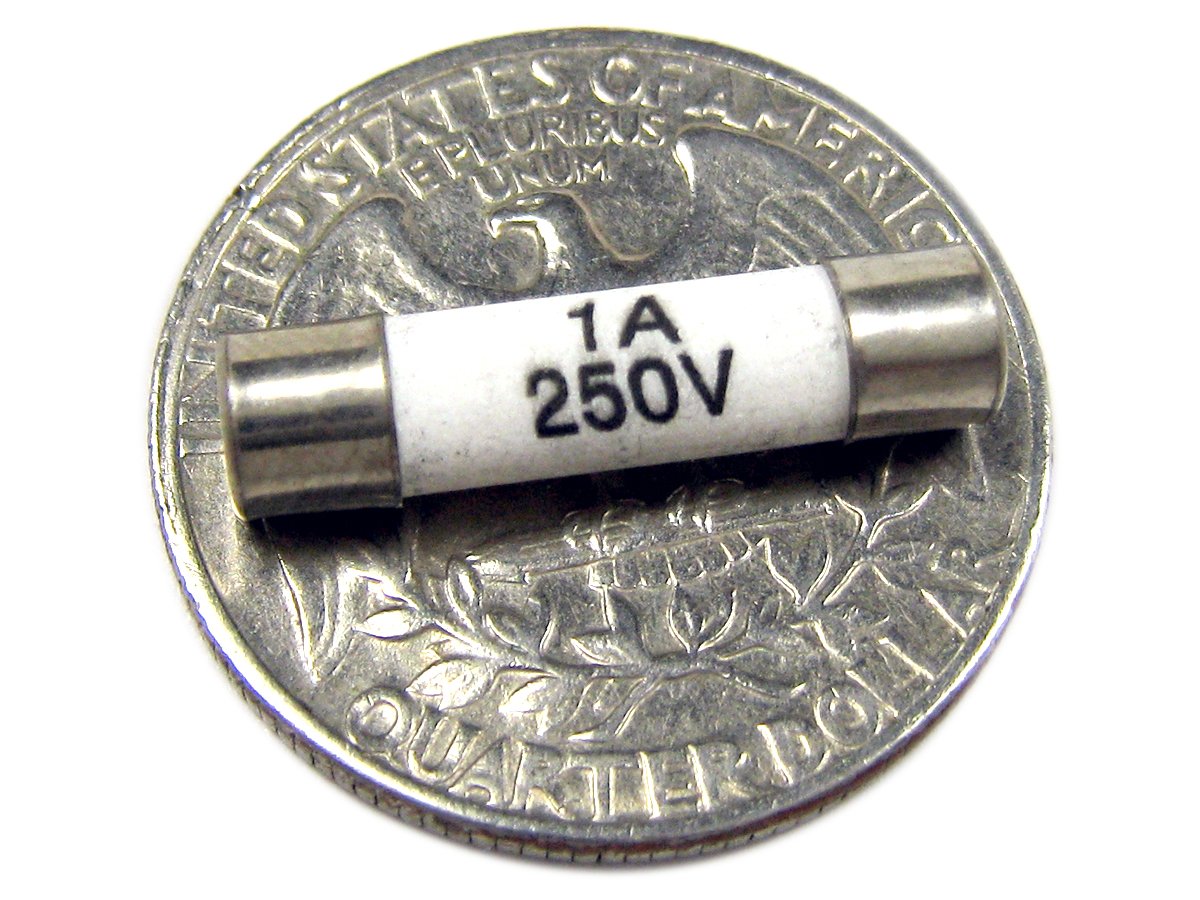 10 x 250V 1A Ceramic Fuses 5mm x 20mm fuse 5x20: Amazon.com: Tools ...